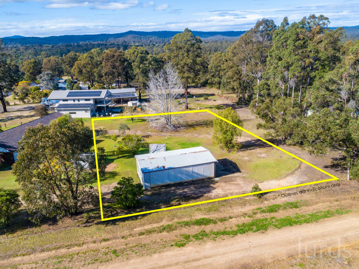 JUST OVER 1 2 ACRE WITH GARAGE