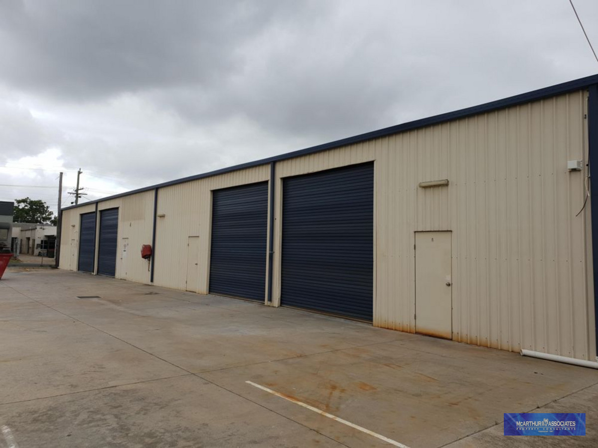 Free Standing Fully Fenced Industrial Shed With 4 Roller Doors ...